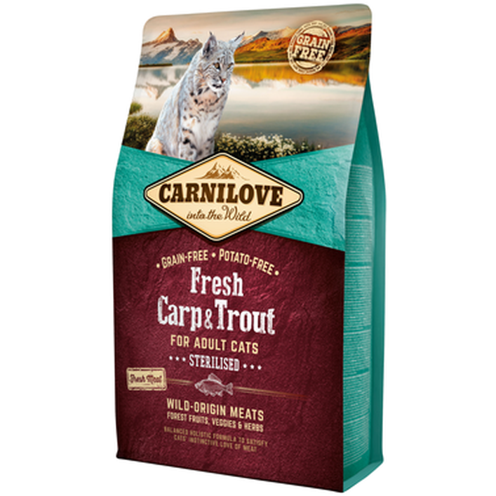 Carnilove Cat Fresh Carp & Trout - for Sterilised | PetXL