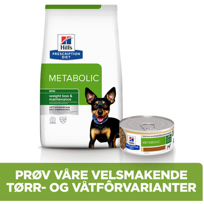 Hill's Prescription Diet Dog Metabolic Mini Chicken & Vegetables - Wet ...