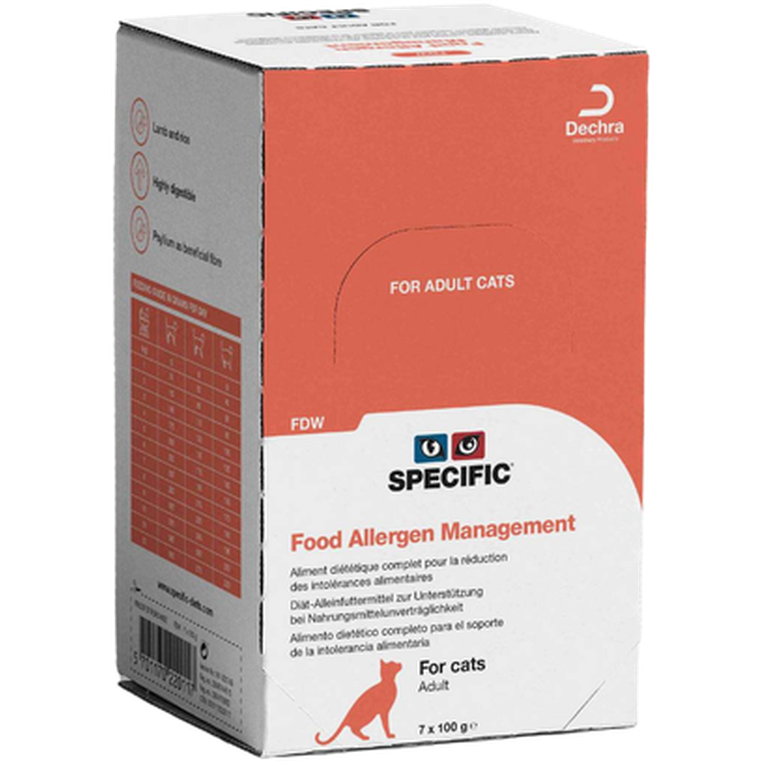 Specific Cats FDW Food Allergen Management 100 g x 7 stk. | PetXL