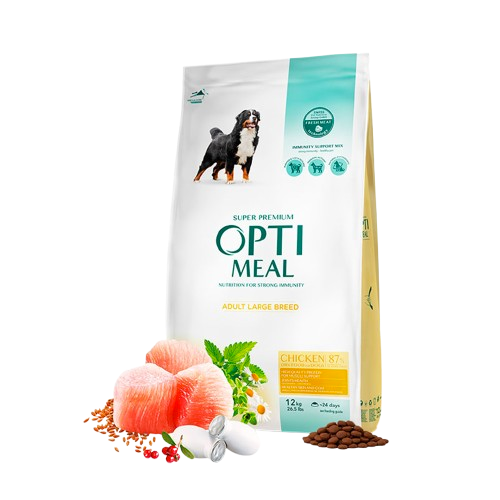 Optimeal Adult & Senior Maxi Breed Chicken With Joint Support 12 kg | PetXL