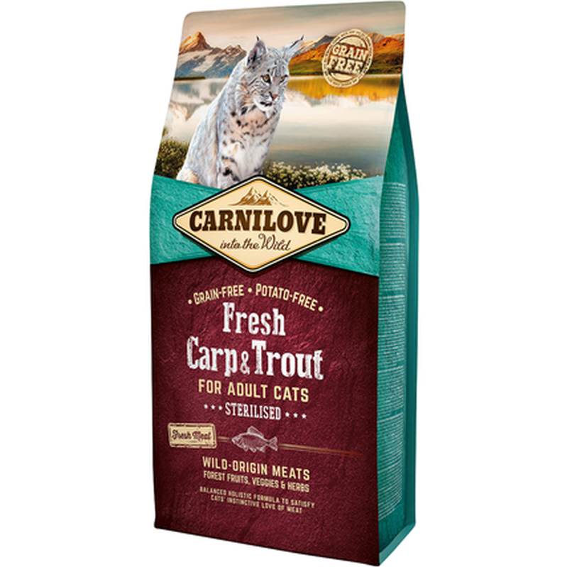 Carnilove Cat Fresh Carp & Trout - for Sterilised | PetXL