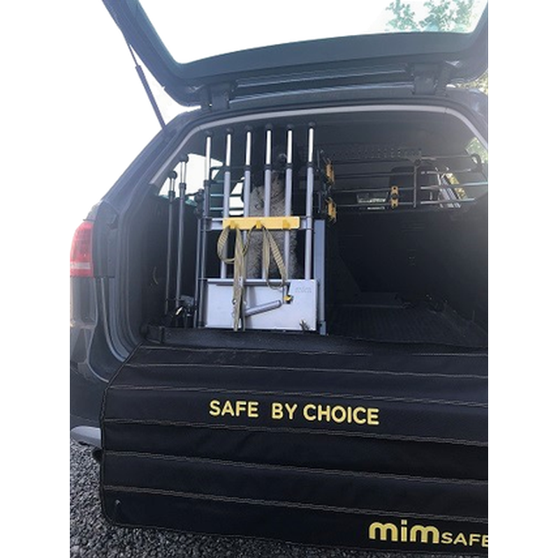 MimSafe Variogate Enkelt 53-72x55,5-96cm Enkelt bilport | PetXL