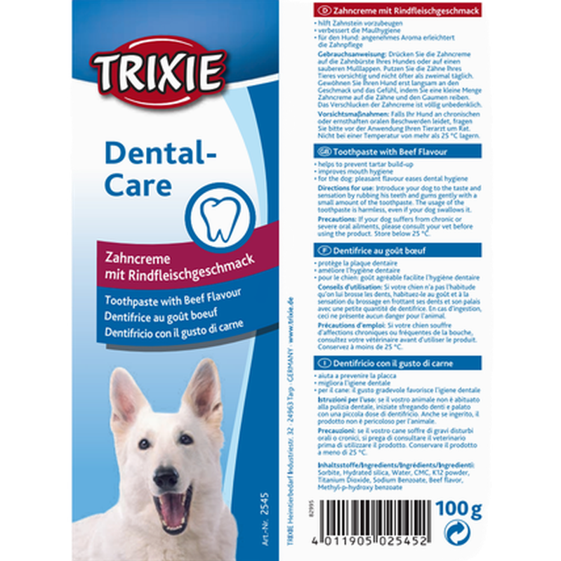 Trixie Toothpaste with Beef for Dogs | PetXL